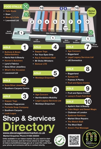 Stevenage Indoor Market | Stevenage Town Centre